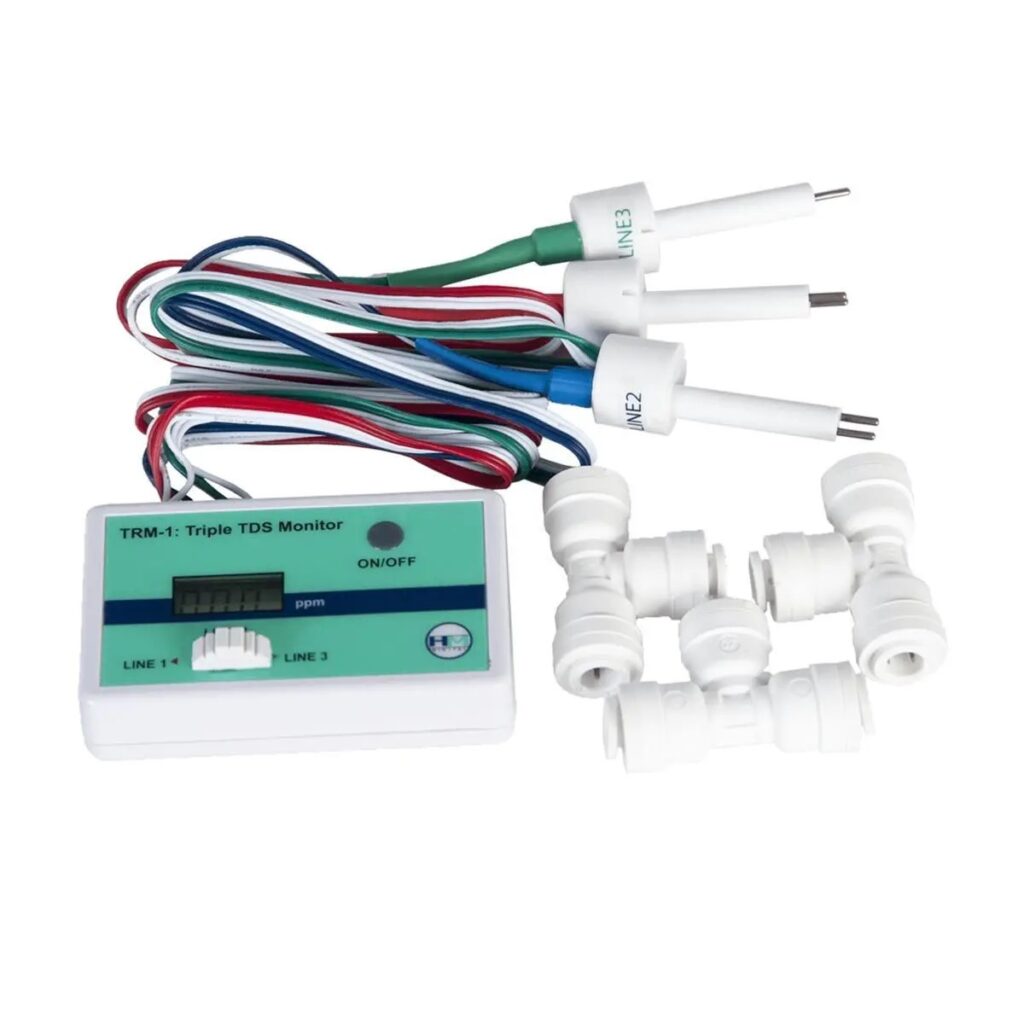 Digital Triple Inline TDS Meter - Victor Aquatics