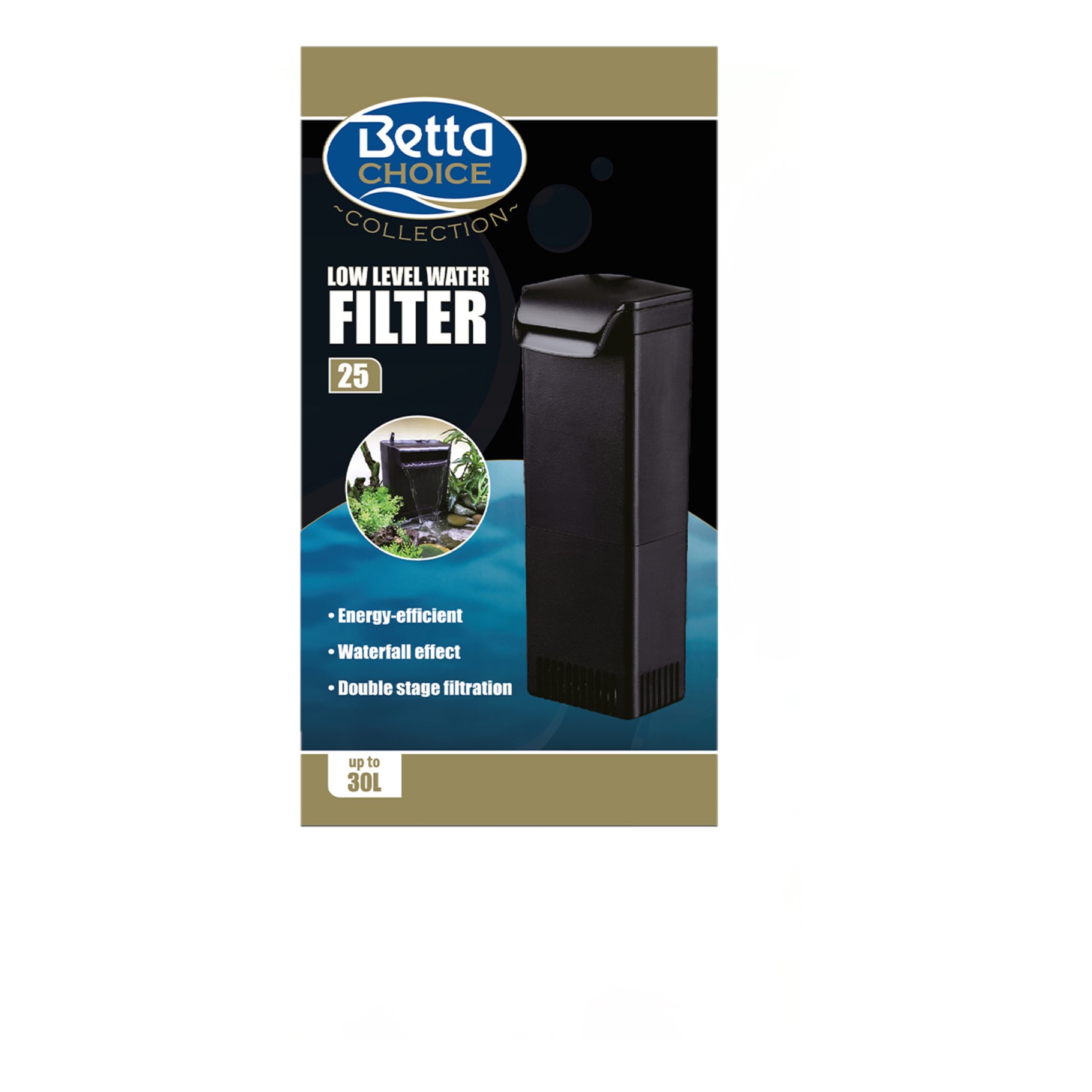 Betta Choice Low Level Filter IX-25 - Victor Aquatics